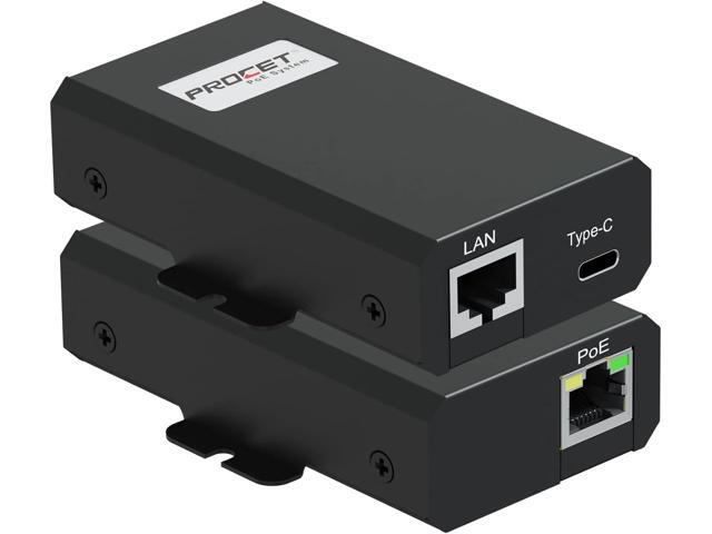 Click here for PROCET Gigabit PoE USB C Splitter up to 25W  RJ45... prices