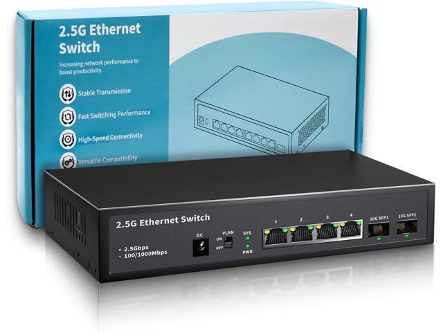 Click here for STEAMEMO 2.5G Switch  6 Port Multi-Gig Unmanaged E... prices