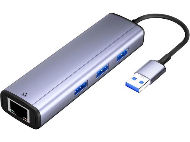 Click here for IVSHOWCO USB to Ethernet Adapter  4 in 1 USB 3.0 t... prices