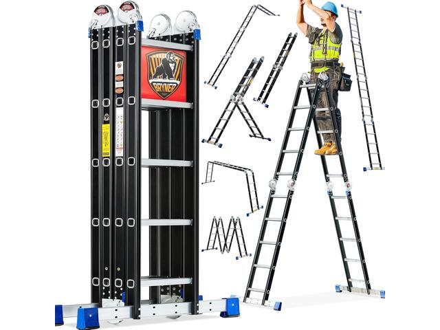 Click here for Bryner Step Folding Ladder 19.6ft Multi-Purpose Al... prices