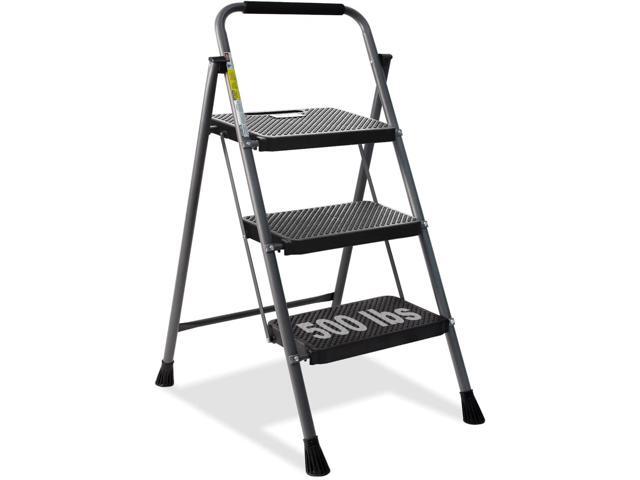Click here for 3 Step Ladder  GOLYTON Folding Step Stool with Ant... prices