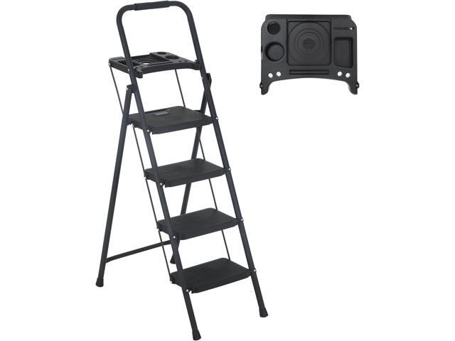 Click here for PayLessHere Step Ladder  Folding Step Stool with W... prices