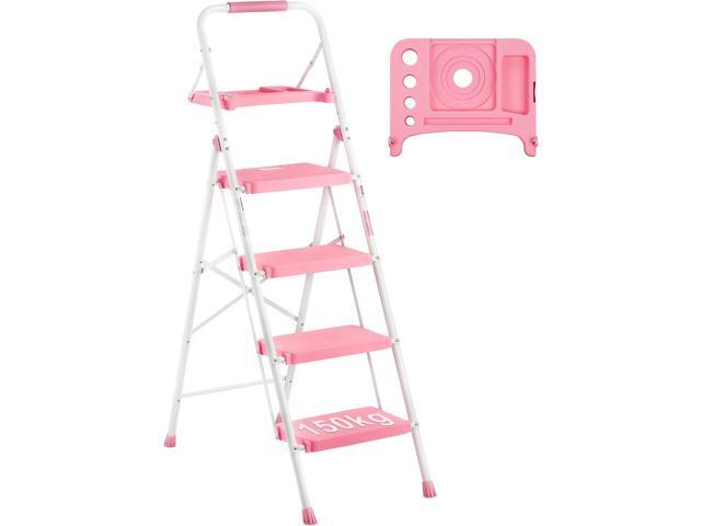 Click here for BONTEC 4-Step Ladder  400lbs Max Load  Folding Ste... prices