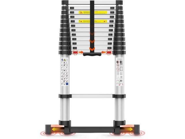 Click here for 12.5FT Telescoping Ladder  Collapsible Ladder with... prices