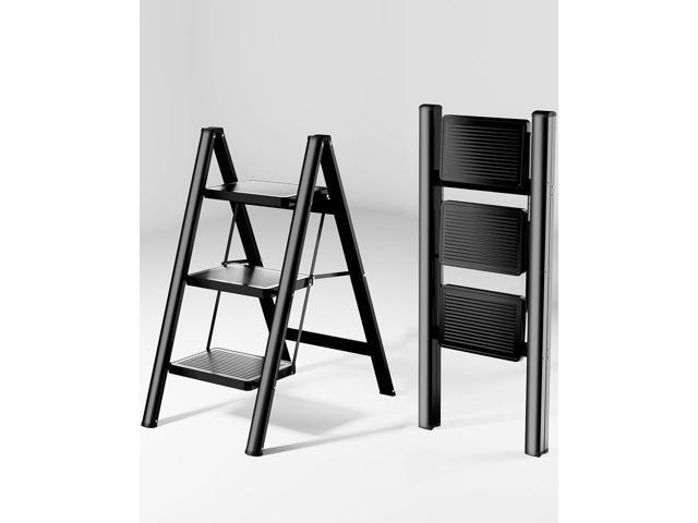 Click here for Step Ladder 3 Step Folding  Sturdy 330 Lbs Small S... prices