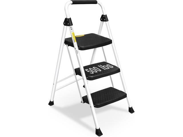 Click here for SocTone 3 Step Ladder  Folding Step Stool for Adul... prices