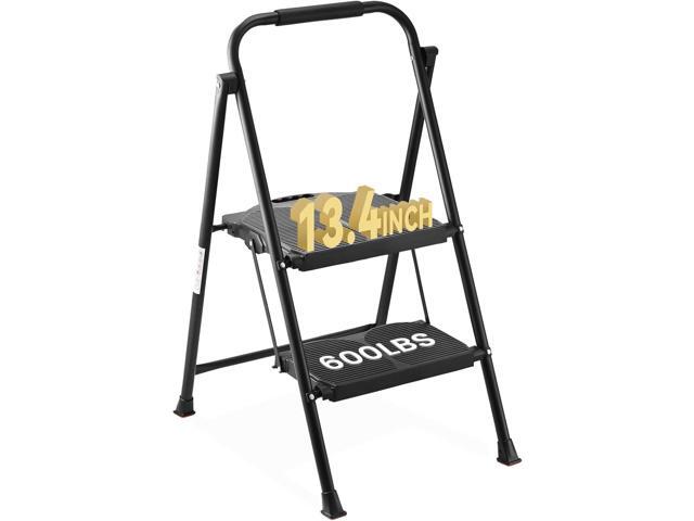 Click here for 600lbs 2 Step Ladder Folding Step Stool with Wide... prices