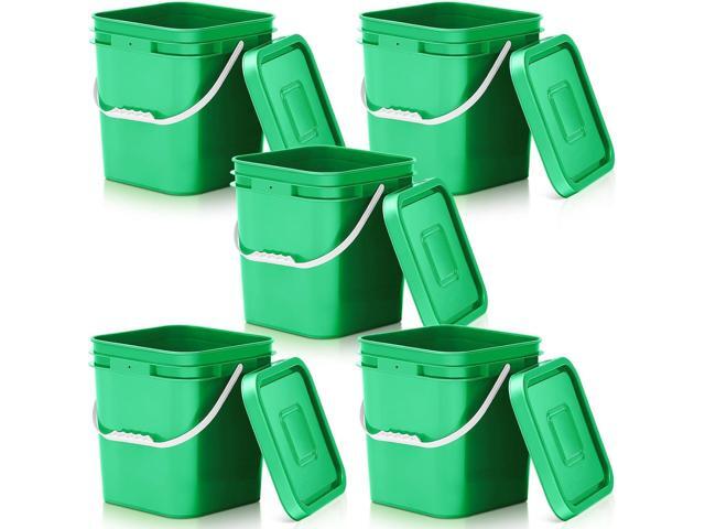 Click here for Mumufy 5 Pcs 3.5 Gallon Square Food Grade Bucket w... prices