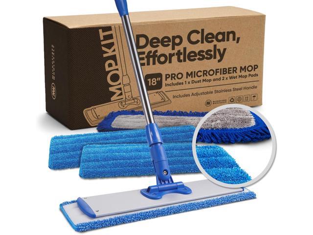 Click here for 18 Pro Microfiber Hardwood Floor Mop - Cleans Floo... prices