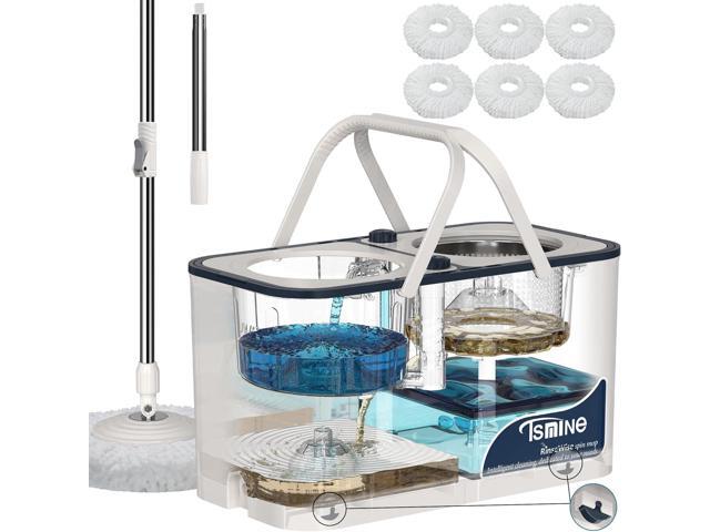 Click here for Mop and Bucket with Wringer Set for Home  Spin Mop... prices
