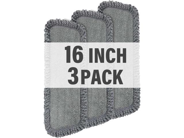 Click here for 16.5 inch Mop Pads Refills  3 Pack Microfiber Reus... prices