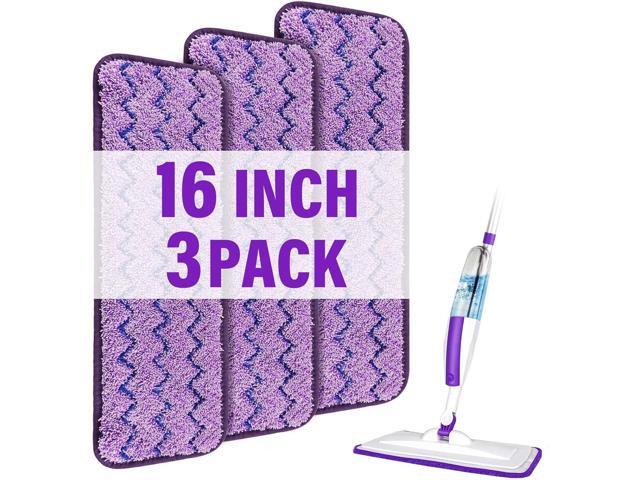 Click here for 16.5 inch Mop Pads Refills  3 Pack Microfiber Reus... prices