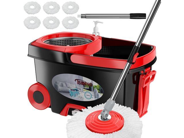 Click here for FunClean 360° Spin Mop and Bucket Set with Wringer... prices