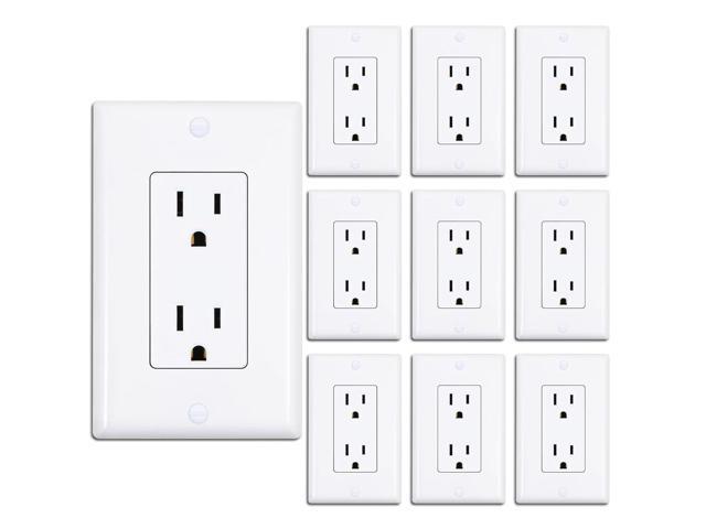 Click here for ThunderWay Decorator Receptacle Outlet with Wall P... prices
