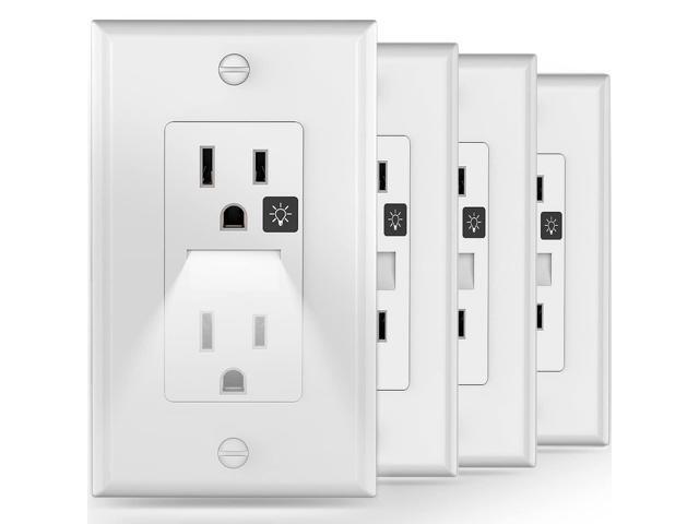 Click here for Receptacle Outlet with Night Light 15A 125V Standa... prices