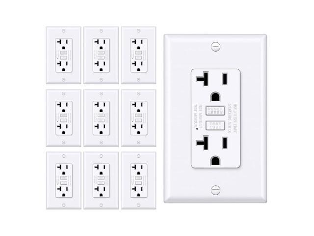 Click here for BESTTEN 20 Amp GFCI Outlet with Thinner Design  GF... prices