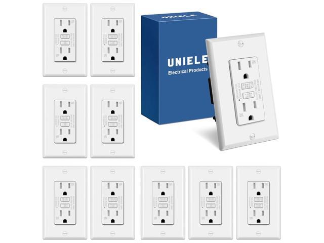 Click here for (10 Pack) UNIELE 15 Amp WR GFCI Outlet  Outdoor We... prices
