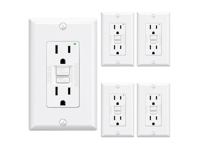 Click here for ELEGRP GFCI Outlet 15 Amp  Self-Test GFI Electrica... prices