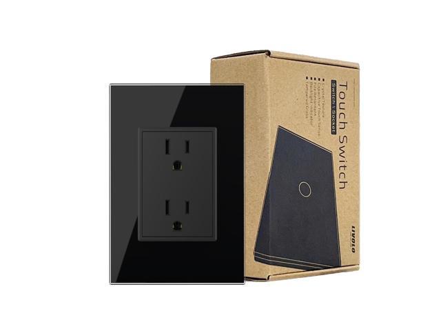 Click here for LIVOLO Black Duplex Receptacle 15A Standard Decora... prices