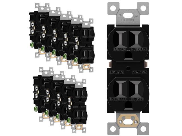 Click here for ENERLITES Tamper-Resistant Child Safe Duplex Recep... prices