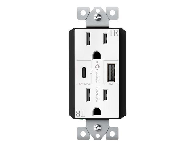 Click here for TOPGREENER USB Outlet  USB Type C Wall Outlet with... prices