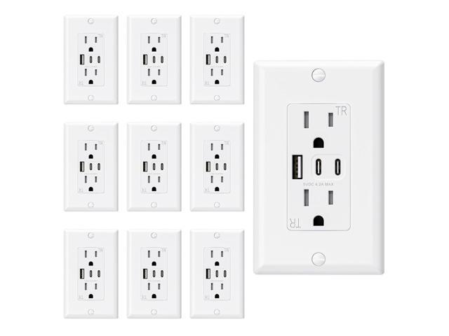 Click here for ELEGRP USB Outlets  15 Amp Wall Outlet with 3 USB... prices