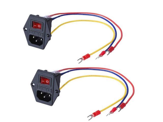 Click here for 3Dman 15A 250V Rocker Switch On/Off Power Socket I... prices