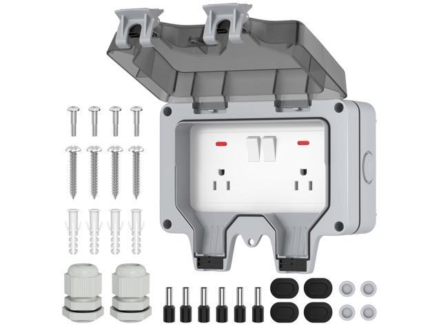 Click here for Joinfworld Outdoor Outlet Box  Waterproof Electric... prices