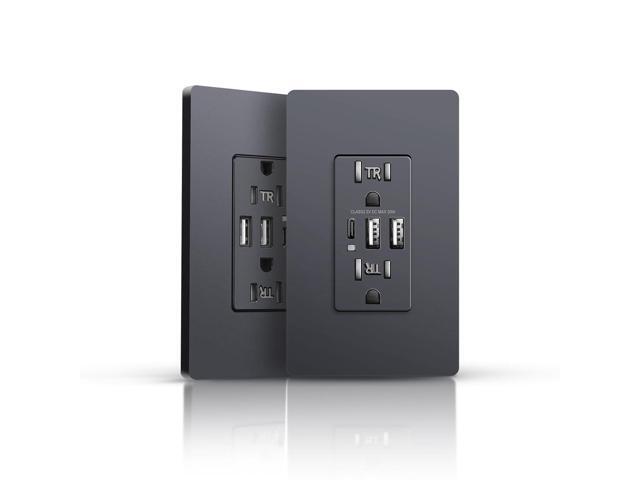 Click here for USB Outlet  3-Port Type C 3.6A 18W Wall Outlet  15... prices