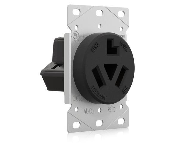 Click here for ELEGRP 30 Amps 3 Prong Dryer Outlet  125/250V Flus... prices