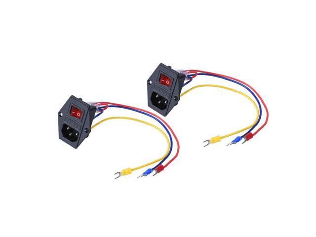 Click here for BIQU 2PCS 10A 250V Rocker Switch Power Socket Inle... prices