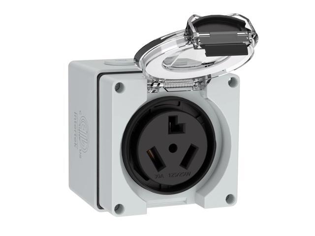 Click here for 30Amp Power Outlet Box 125/250Volt NEMA 10-30R Rec... prices
