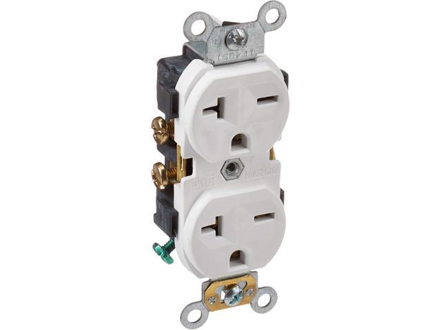 Click here for Leviton 5822-W Straight Blade Single Receptacle  2... prices