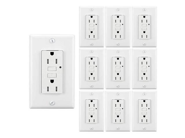 Click here for LEOD 15Amp TR & WR GFCI Outlet  125 Volt Tamper Re... prices