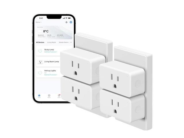Click here for Nivon Smart Plugs 4 Pack  Low-Profile Wi-Fi Smart... prices