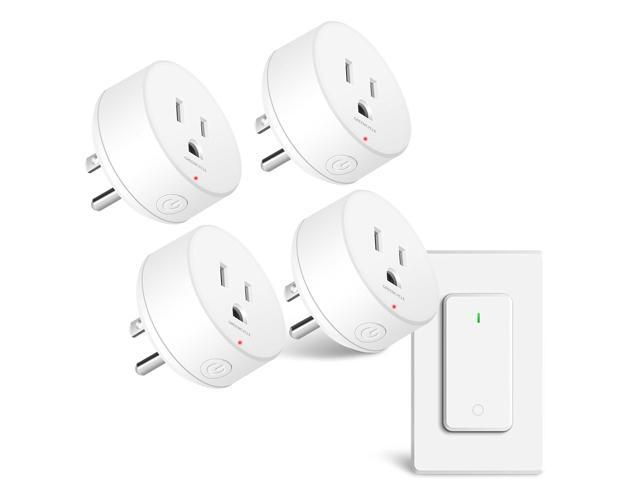 Click here for GreenCyle 4 Plug-in Light Switches with 1 Remote... prices