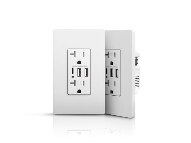Click here for USB Outlets Receptacles  3-Port USB C Outlet  30W... prices