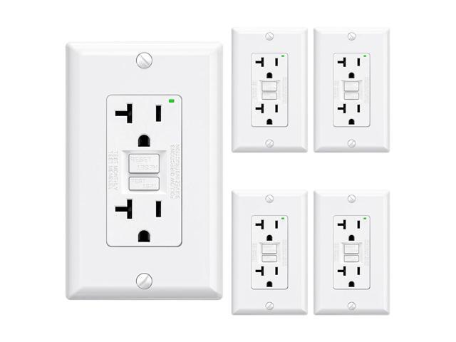 Click here for ELEGRP GFCI Outlet 20 Amp  Self-Test GFI Electrica... prices