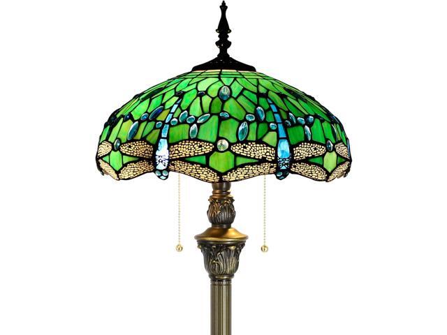 Click here for Tiffany Floor Lamp Stained Glass Lamp Standing Rea... prices