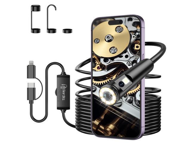 Click here for Dual Lens Endoscope Camera with Light  1920P HD Bo... prices