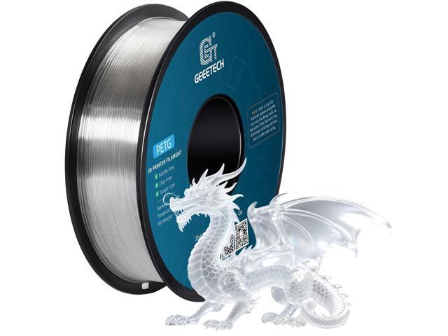 Click here for Geeetech Transparent PETG Filament 1.75mm  1 KG (2... prices
