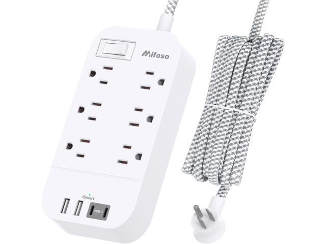 Click here for Power Strip - 10 FT Long Flat Plug Extension Cord... prices