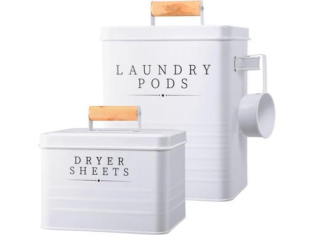 Click here for Yaocom 2 Pcs Laundry Pod Container with Dryer Shee... prices