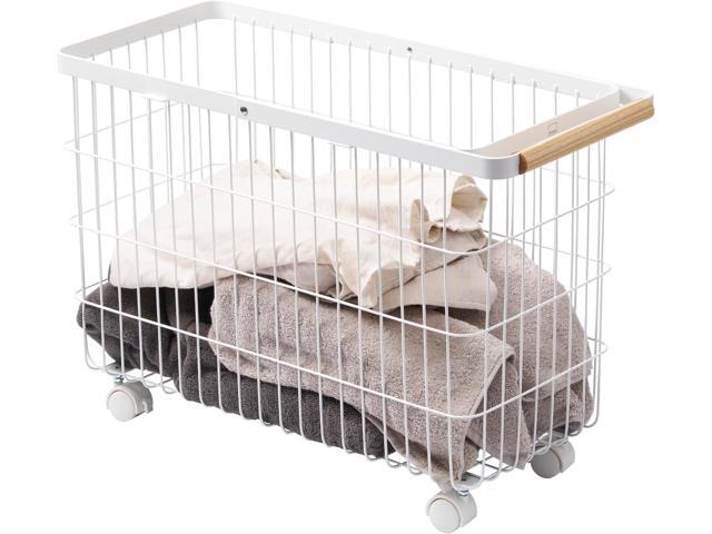 Click here for Yamazaki Home Tosca Compact Rolling Laundry Basket... prices