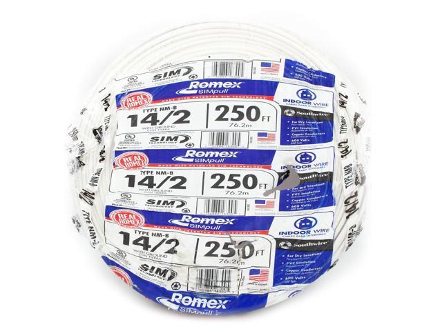 Click here for SOUTHWIRE Company #28827455 250 14/2 W/G NM Cable prices