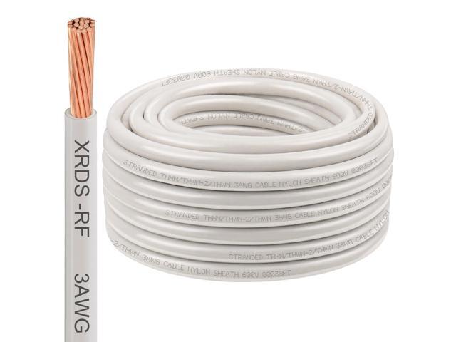 Click here for XRDS -RF 3AWG THHN Electrical Wire 50FT Stranded B... prices