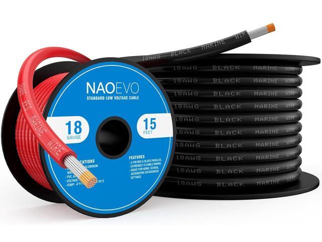 Click here for NAOEVO 18 Gauge Marine Wire  18 AWG Tinned Copper... prices