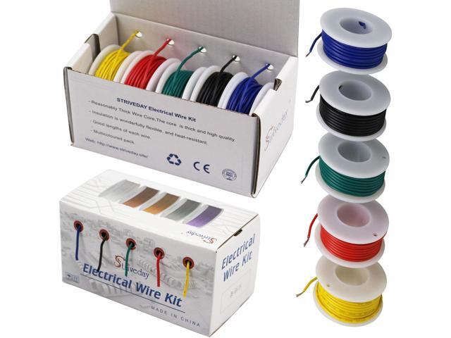 Click here for 18 AWG Hook Up Wire  1007 Stranded Tinned Copper W... prices