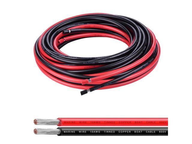 Click here for 10 Gauge Wire iGreely 10 AWG Tinned Copper Electri... prices