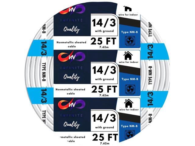 Click here for VN Infinite quality Solid Indoor Wire 14/3 W/G NMB... prices
